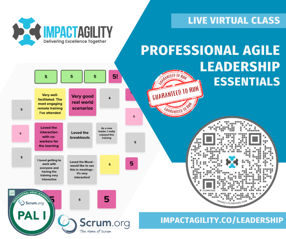 Professional Agile Leadership - Essentials | Scrum.org